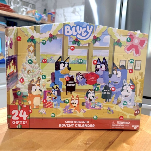 Bluey | Toys | New Blueys Christmas Swim Advent Calendar 24 Hidden ...
